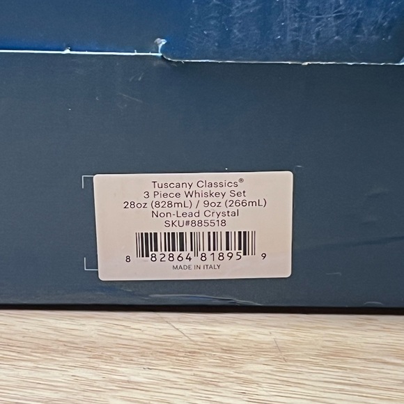 Lenox | Dining | Lenox Tuscany Classics Collection 3piece Whiskey Set ...